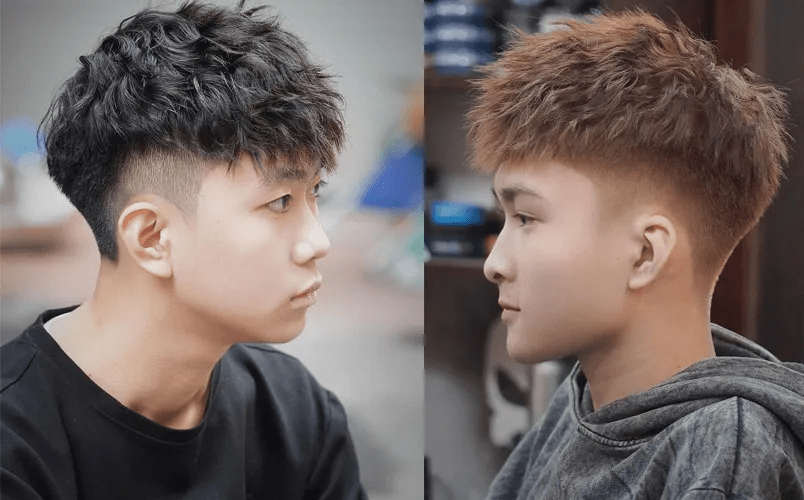Top Các Mẫu Tóc Uốn Ruffled Layer nam đẹp nhất – The Fist Barbershop