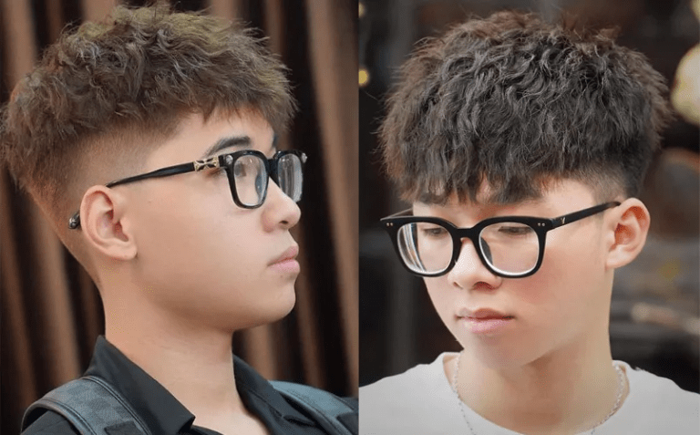 Top Các Mẫu Tóc Uốn Ruffled Layer nam đẹp nhất – The Fist Barbershop