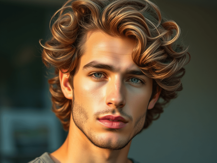 Kiểu Tóc Ruffled Nam: Uốn Định Hình Phong Cách Mới – The Fist Barbershop