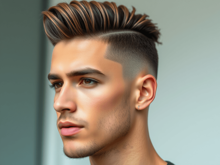 Kiểu Tóc Mohican Chéo Nam – Sự Trở Lại Trong Năm 2025 – The Fist Barbershop