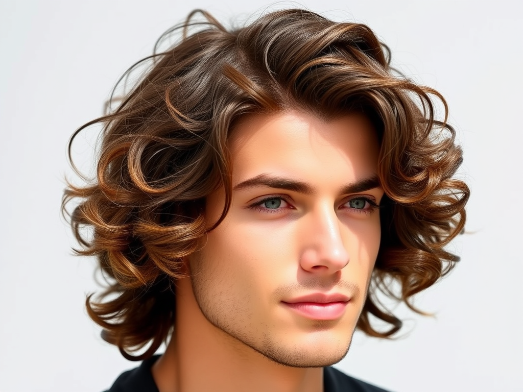 Uốn Ruffled Nam: “Bí Kíp” Tạo Kiểu Tóc Nam Đẹp Dẫn Đầu Xu Hướng 2025 ...